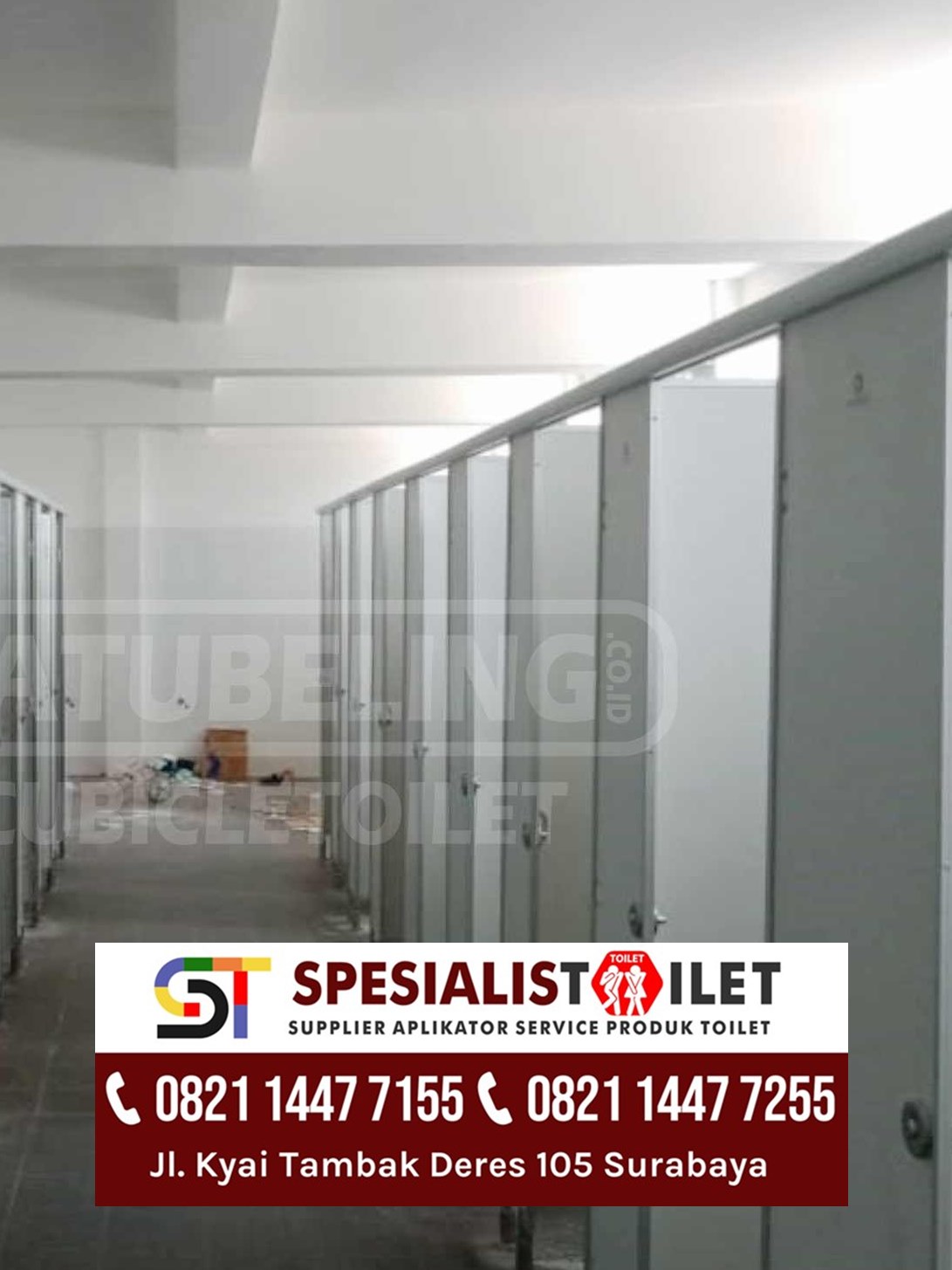 Cubicle Toilet PVC Kontraktor #1 | SpesialisToilet.com